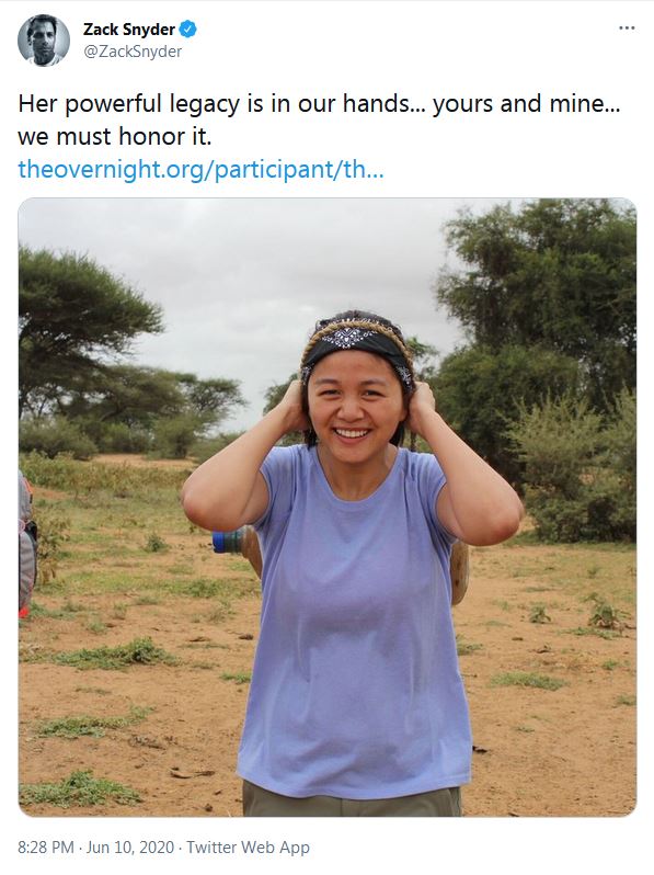 People mag Picks Up on Autumn Snyder, Inspiration for Zack Snyder's ...