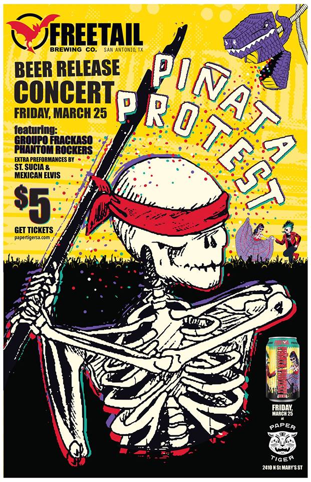 FREETAIL BEER RELEASE PARTY AT PAPER TIGER