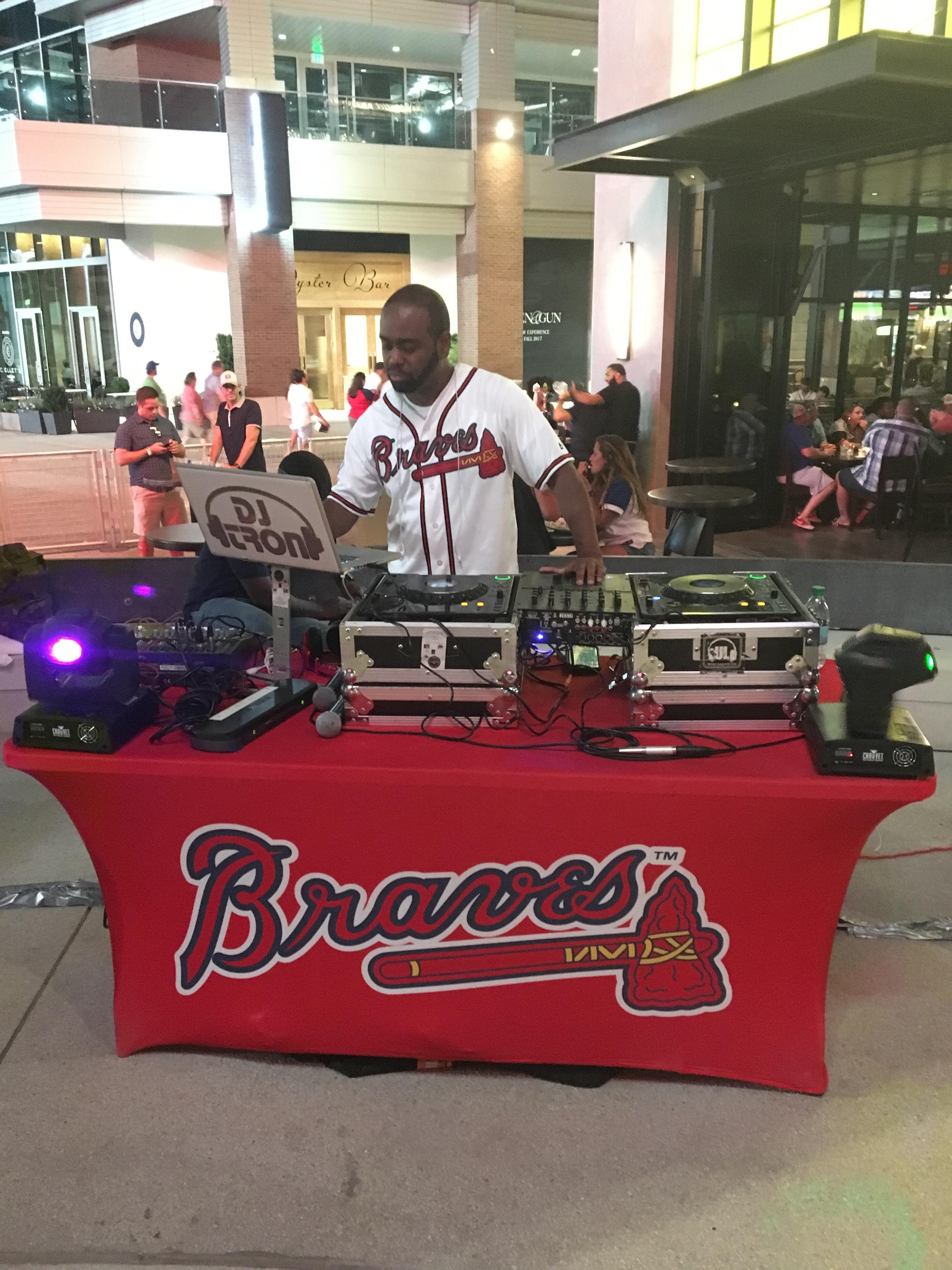 DJ Tron Returns to the Battery at SunTrust Park, Atlanta Braves