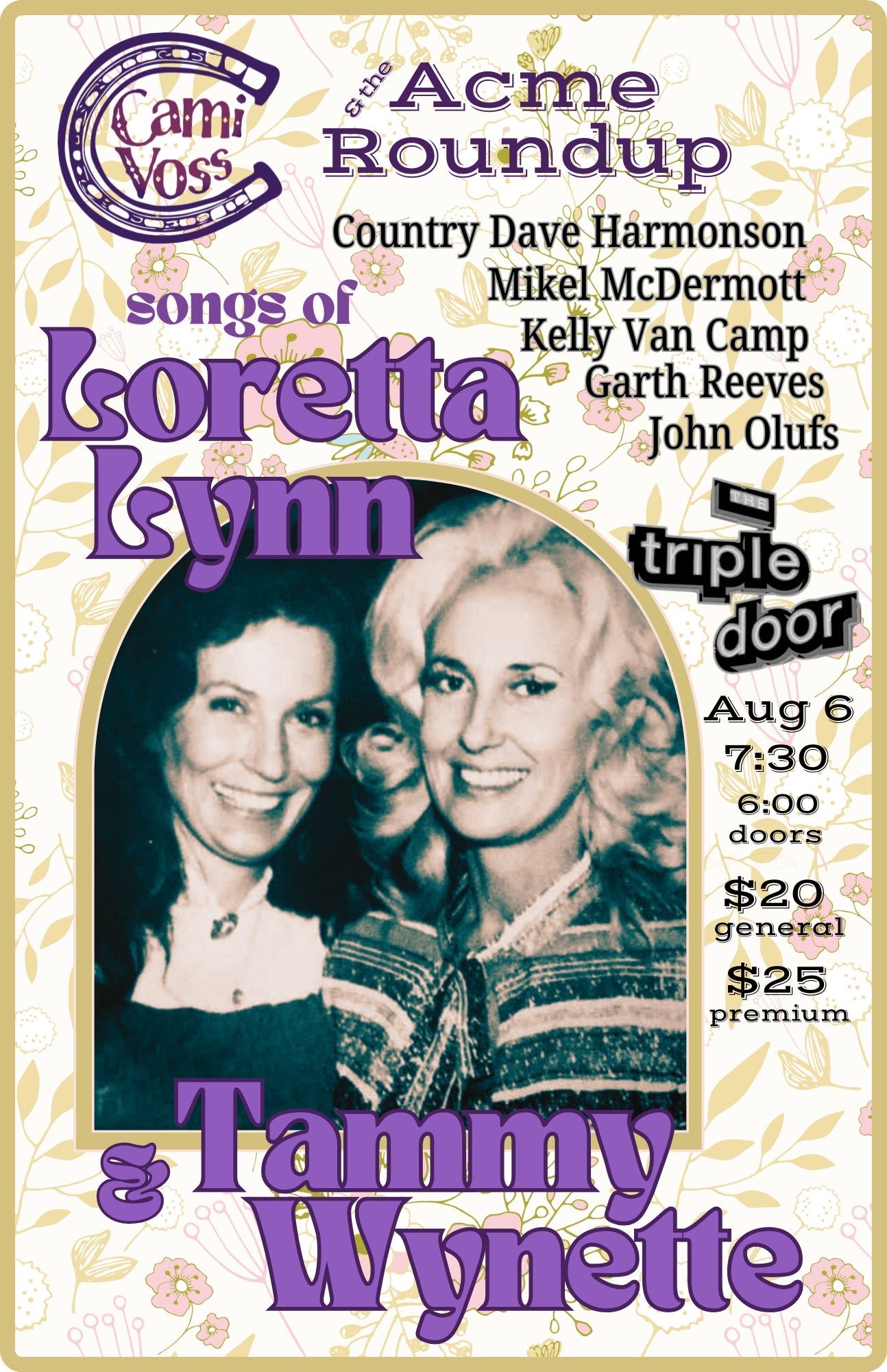 Cami Voss & The Acme Roundup - Songs of Loretta Lynn / Tammy Wynette ...