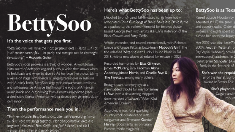BettySoo - EPK