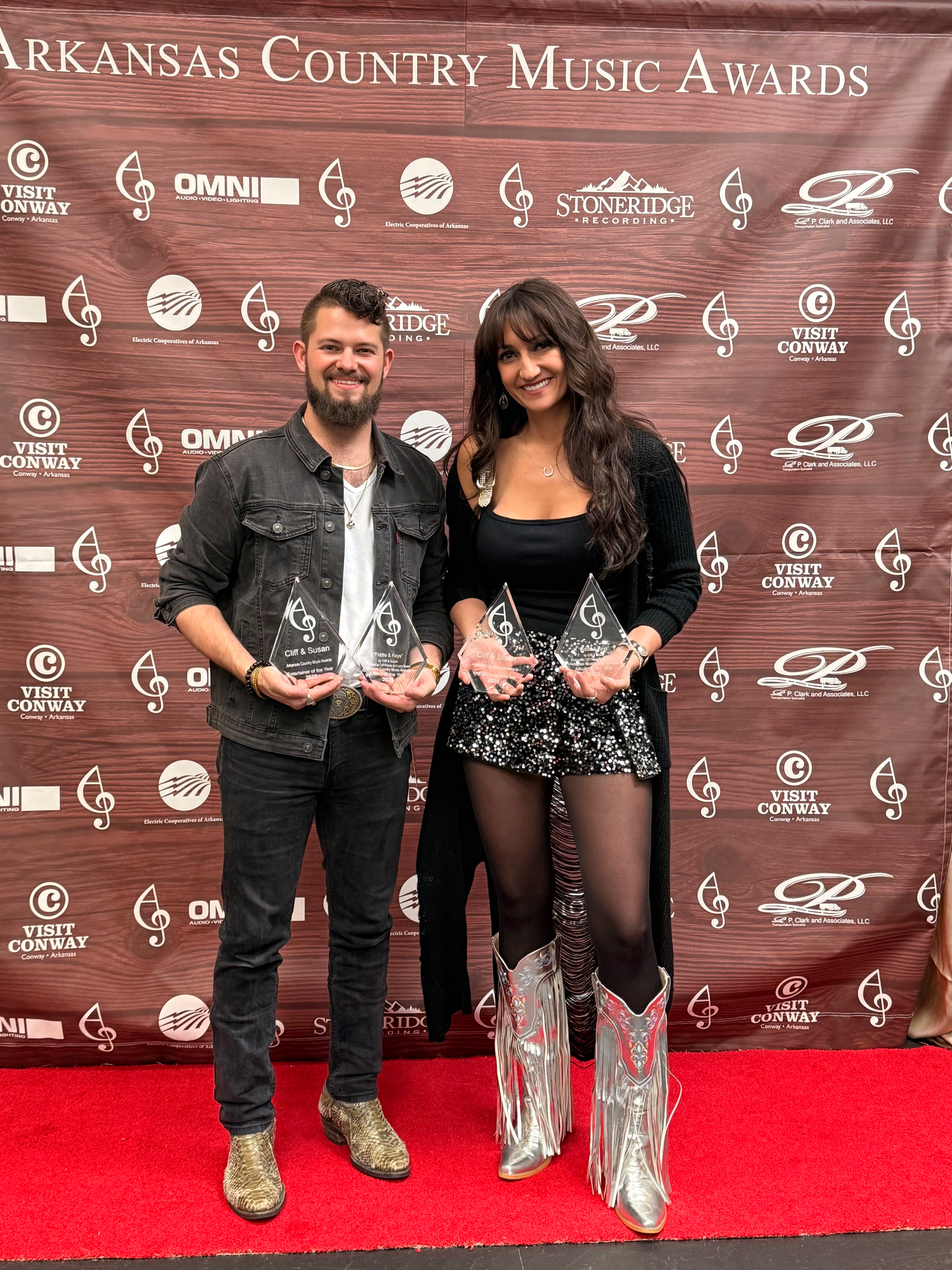 Cliff & Susan Earn Top Honors at 2025 Arkansas Country Music Awards