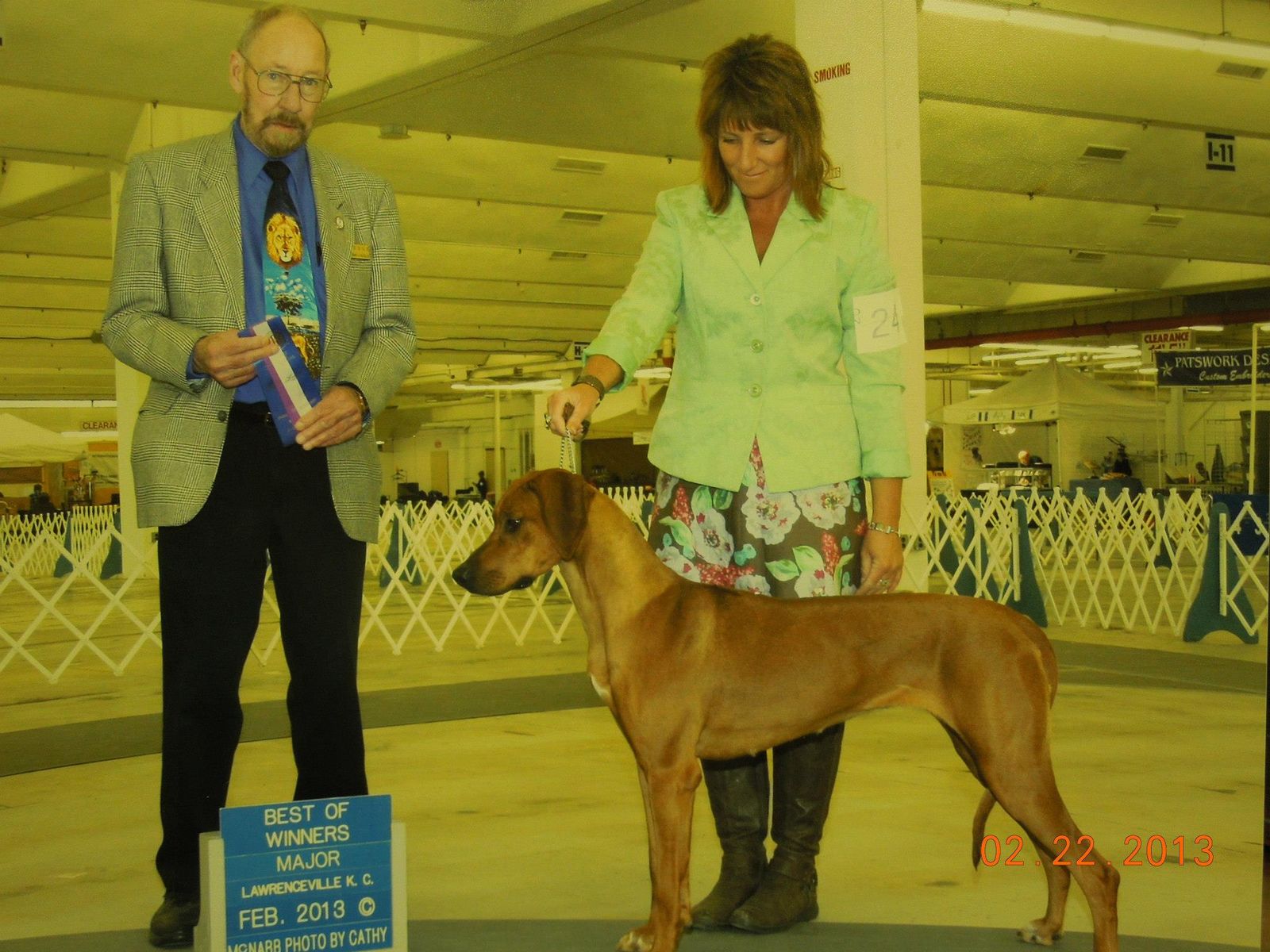 REGAL RHODESIAN RIDGEBACKS - Bette