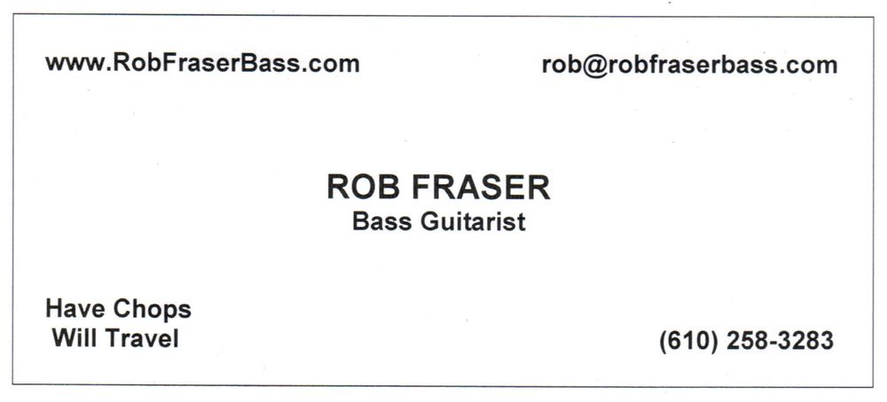 Rob Fraser - Bio