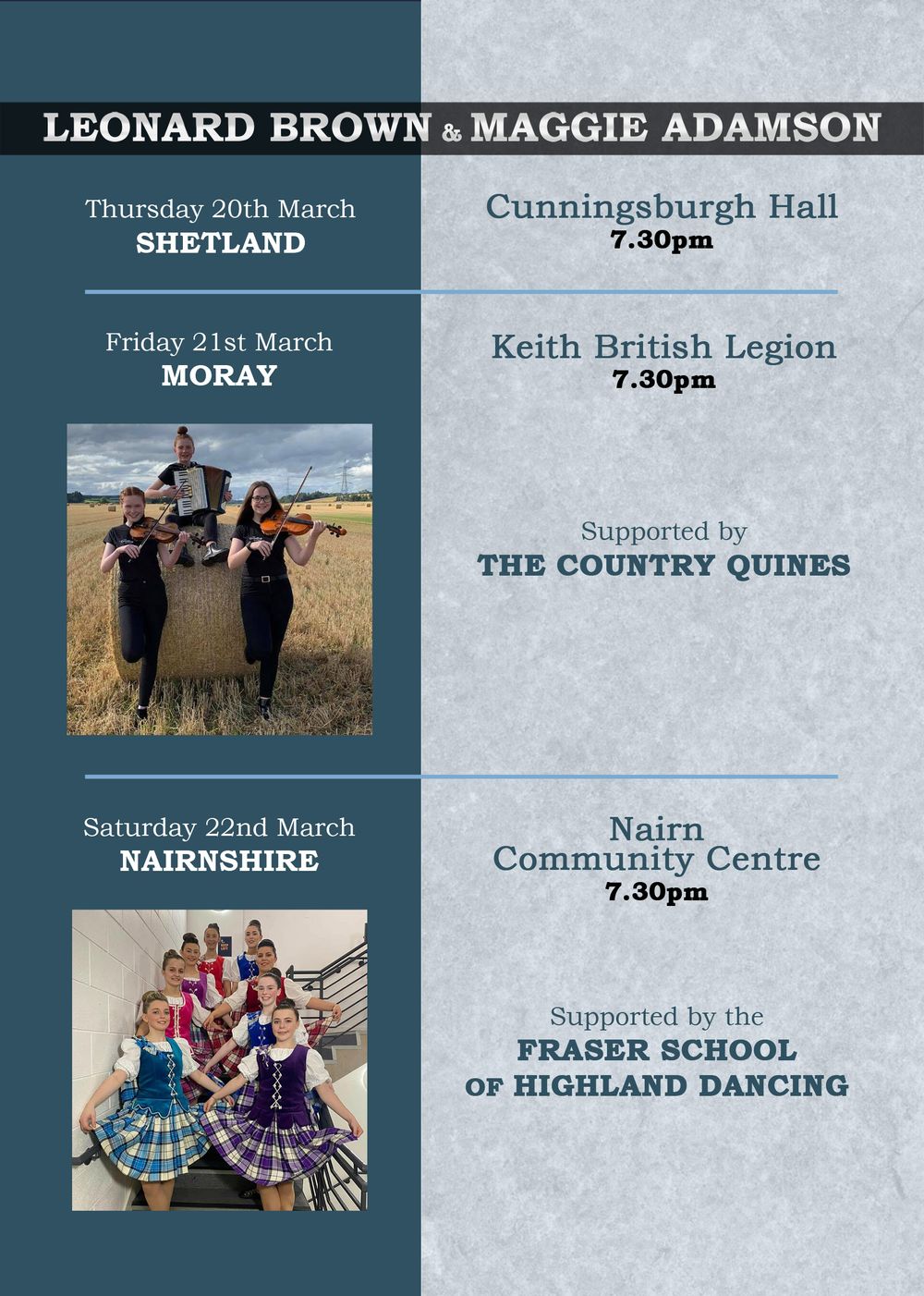 Leonard Brown - LEONARD BROWN AND MAGGIE ADAMSON - TOUR ‘25