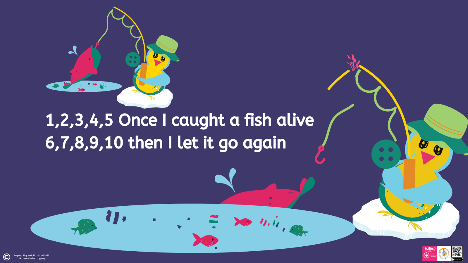 12345 Once I caught a Fish Alive