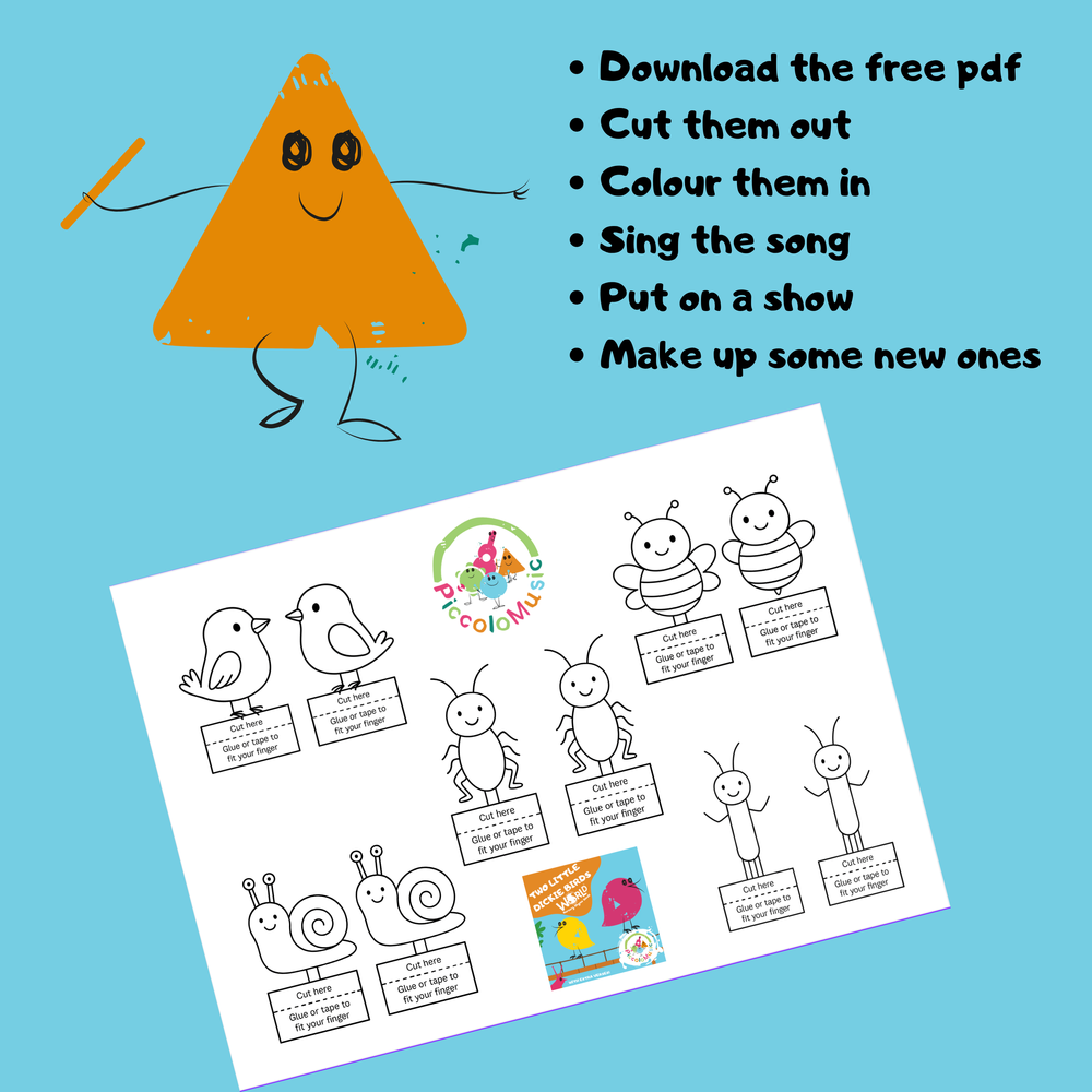 Sing with Piccolo - Two Little Dickie Birds