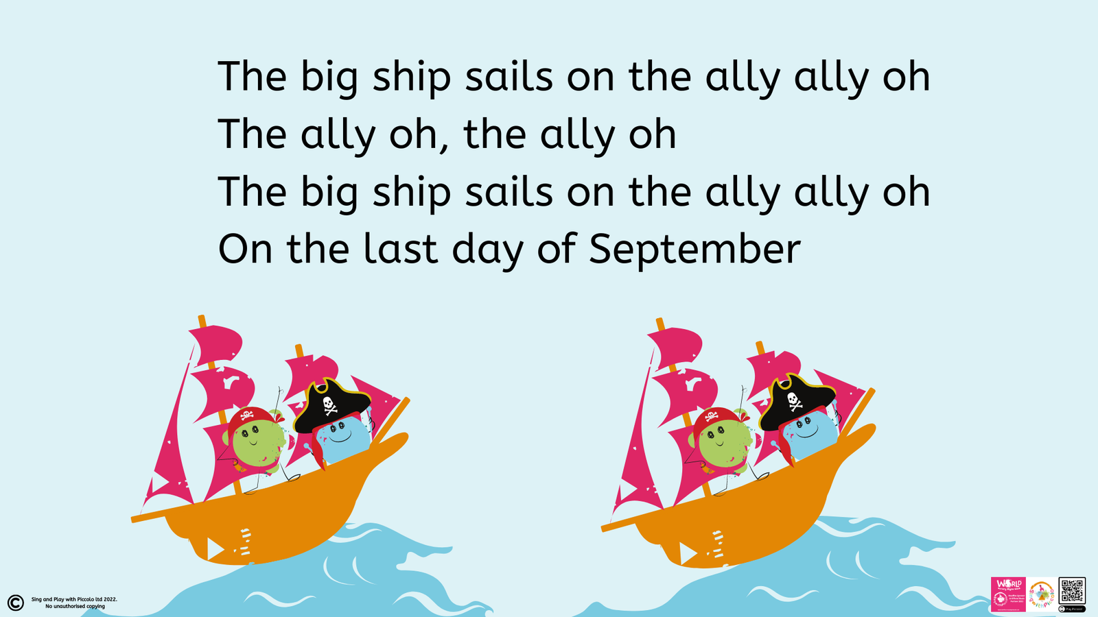The Big Ship Sails on the Ally Ally Oh