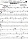Caravan - Drum chart (original pdf with hand written notes) - Steve Taylor