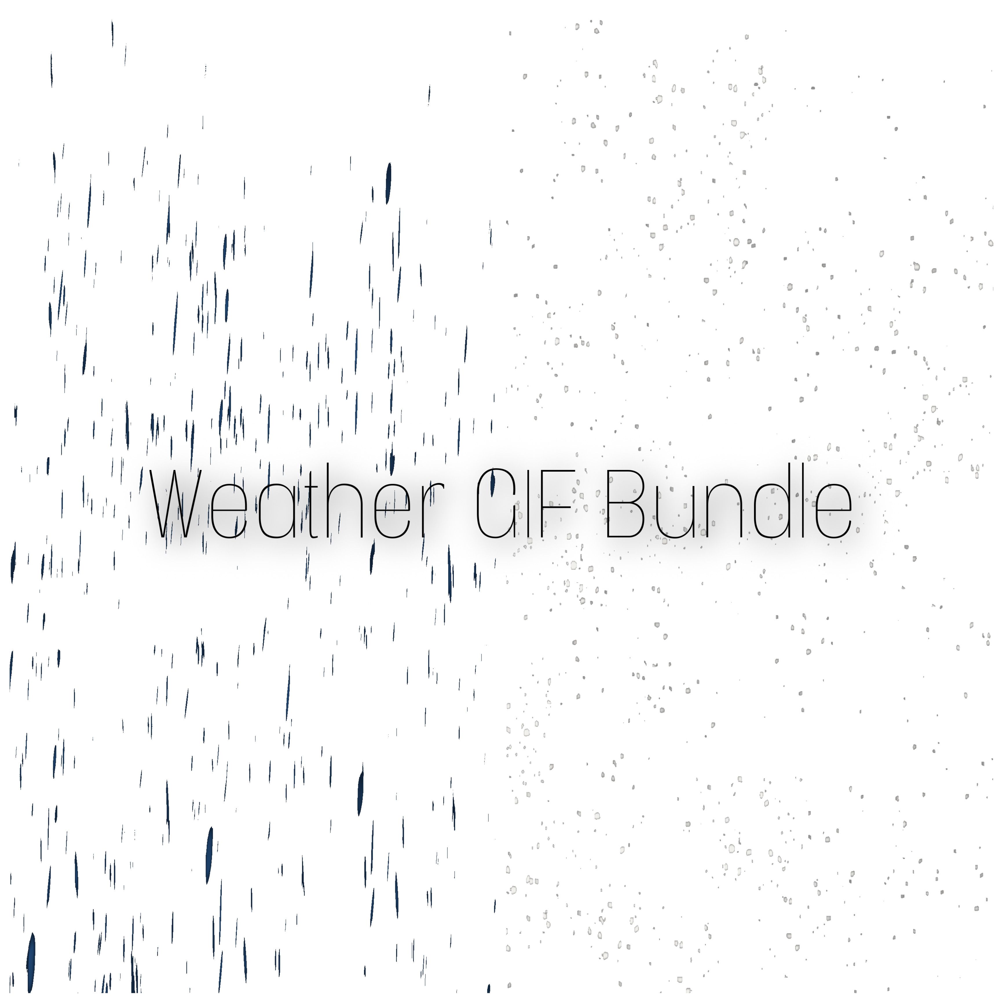 Weather GIF Bundle - Skylight-T Studios