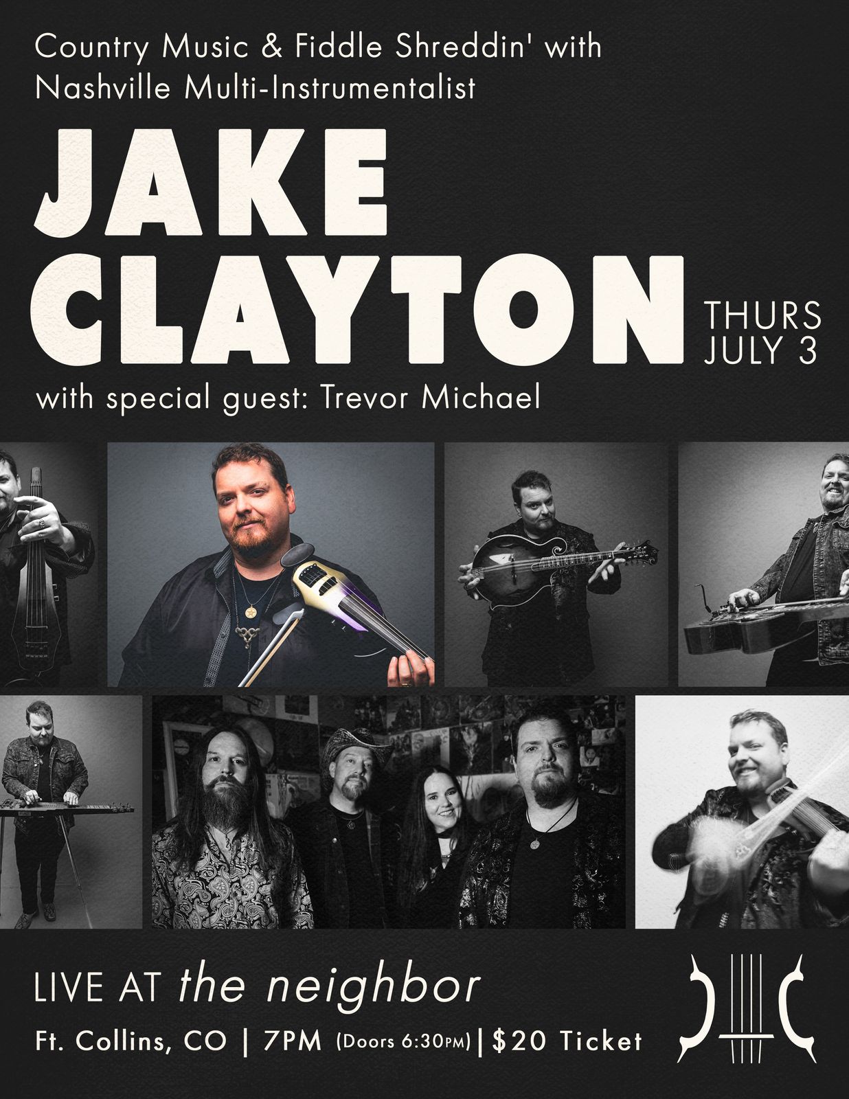 Jake Clayton - Shows