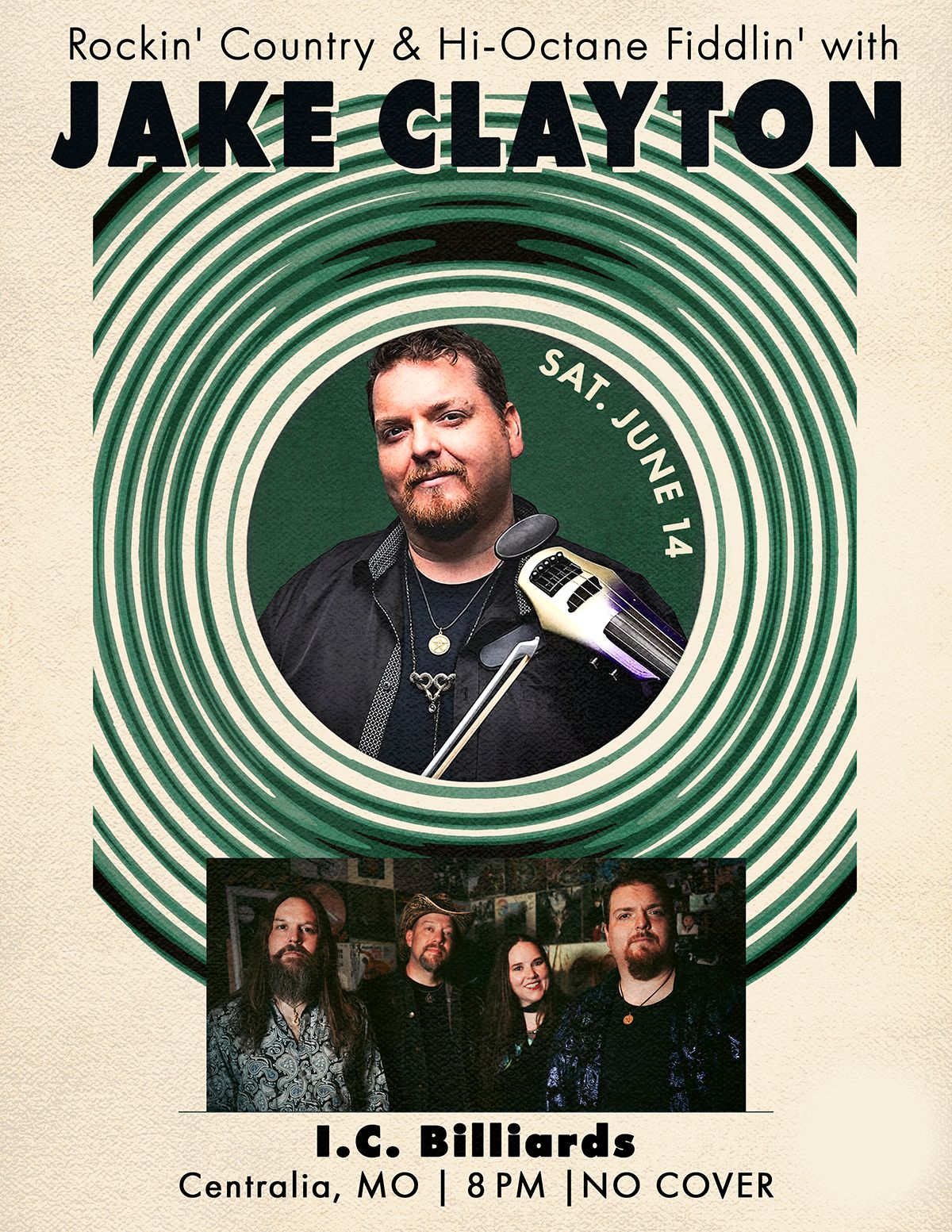 Jake Clayton - Shows