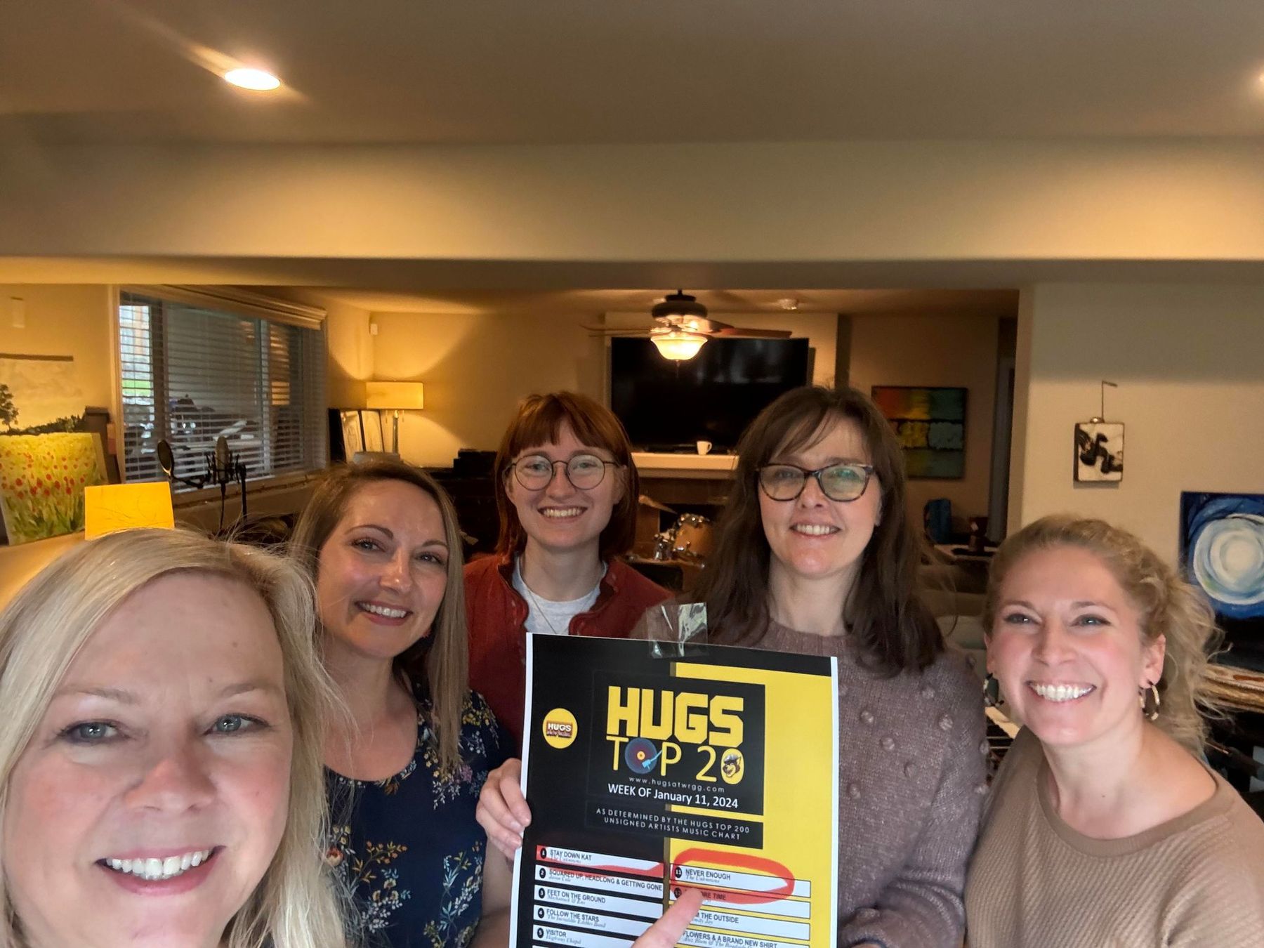 HUGS 24/7 RADIO - HUGS TOP 200 Chart