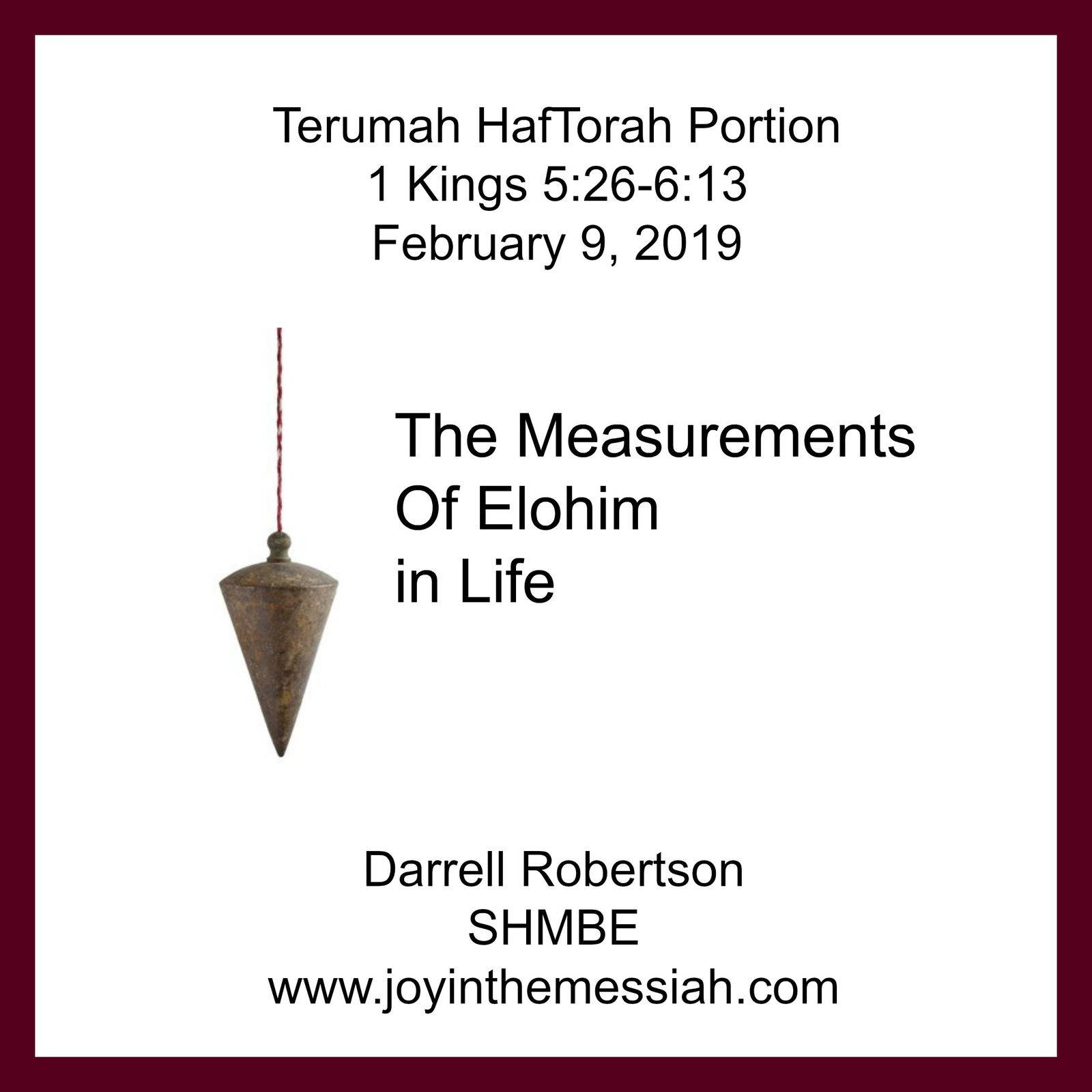 joyinthemessiah - SHEMOT HAFTORAH PORTIONS 2018-2019