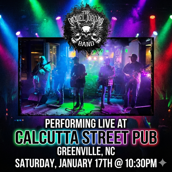 The Daniel Jordan Band - Upcoming Shows