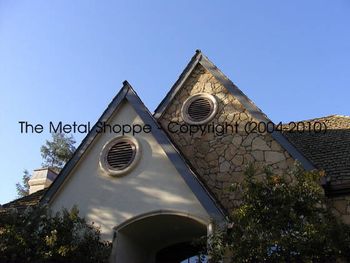 THE METAL SHOPPE | Decorative Custom Copper or Steel Dormer Vents