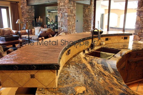 THE METAL SHOPPE | Custom Copper, Steel, Zinc Countertops