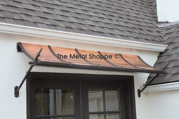THE METAL SHOPPE | Decorative Copper or Steel Exterior Awnings