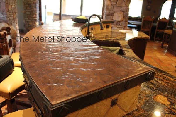 THE METAL SHOPPE | Custom Copper, Steel, Zinc Countertops