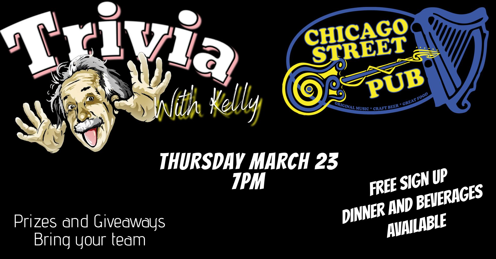 Chicago Street Pub - LIST OF EVENTS