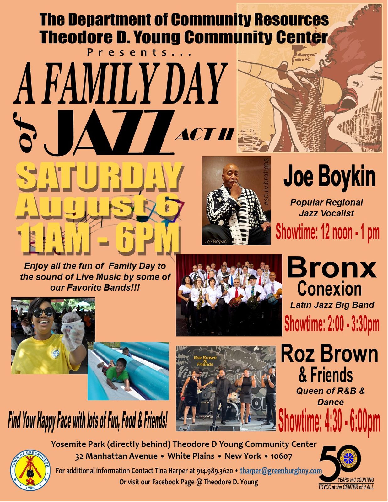 Bronx Conexion Website - Event Flyers