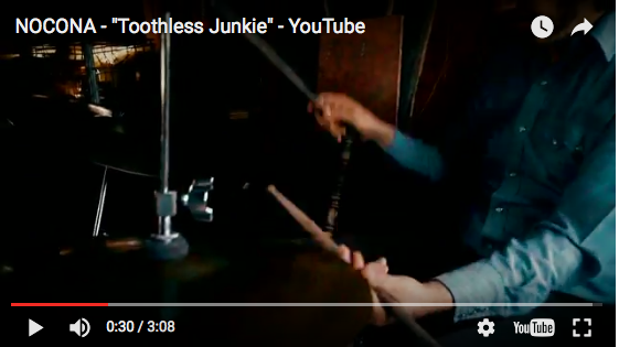 Nocona video debut for "Toothless Junkie" on The Alternate Root Magazine!