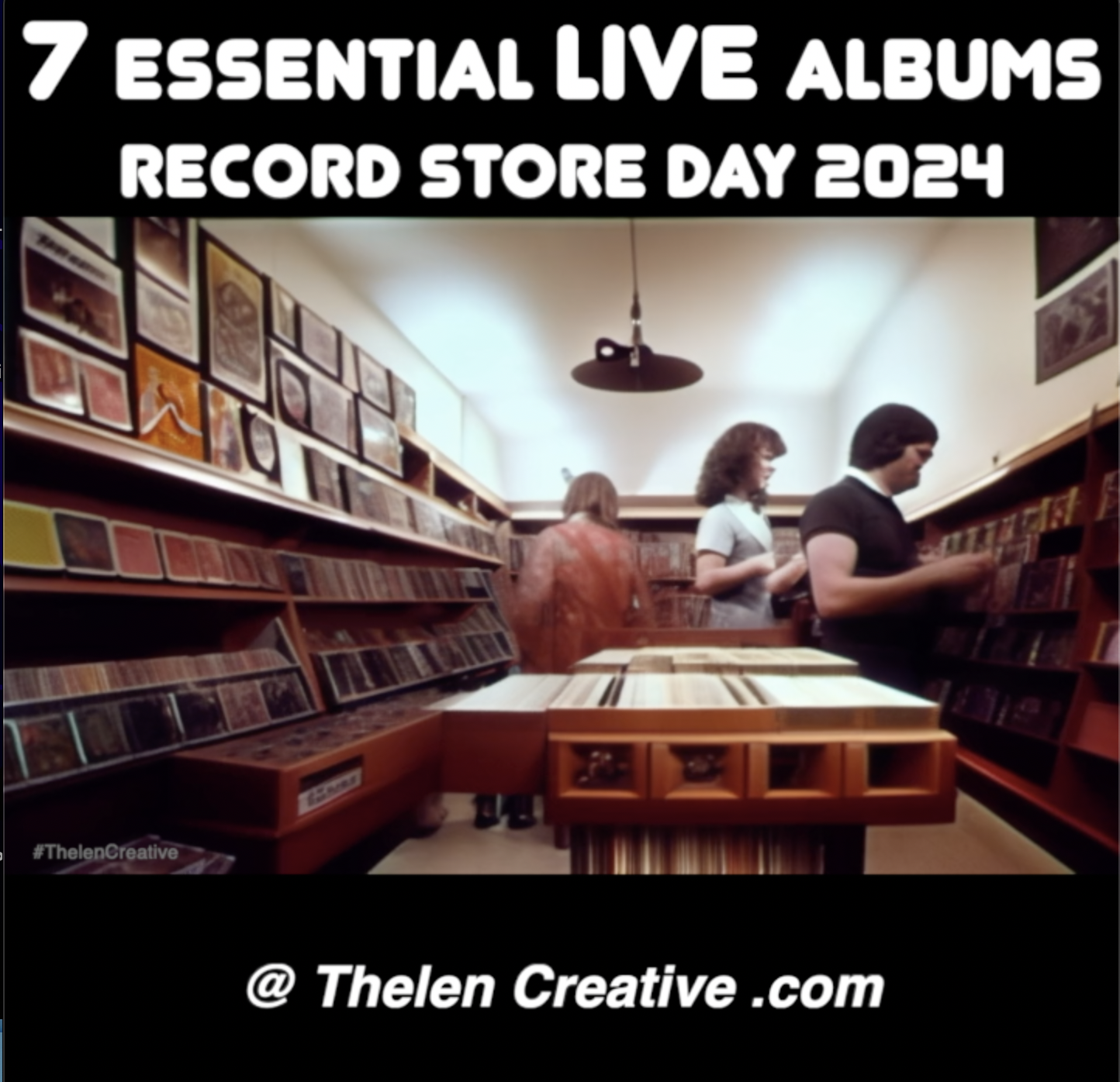 🎶 Explore 7 Essential LIVE Record Store Day 2024 Album Releases 🎸
