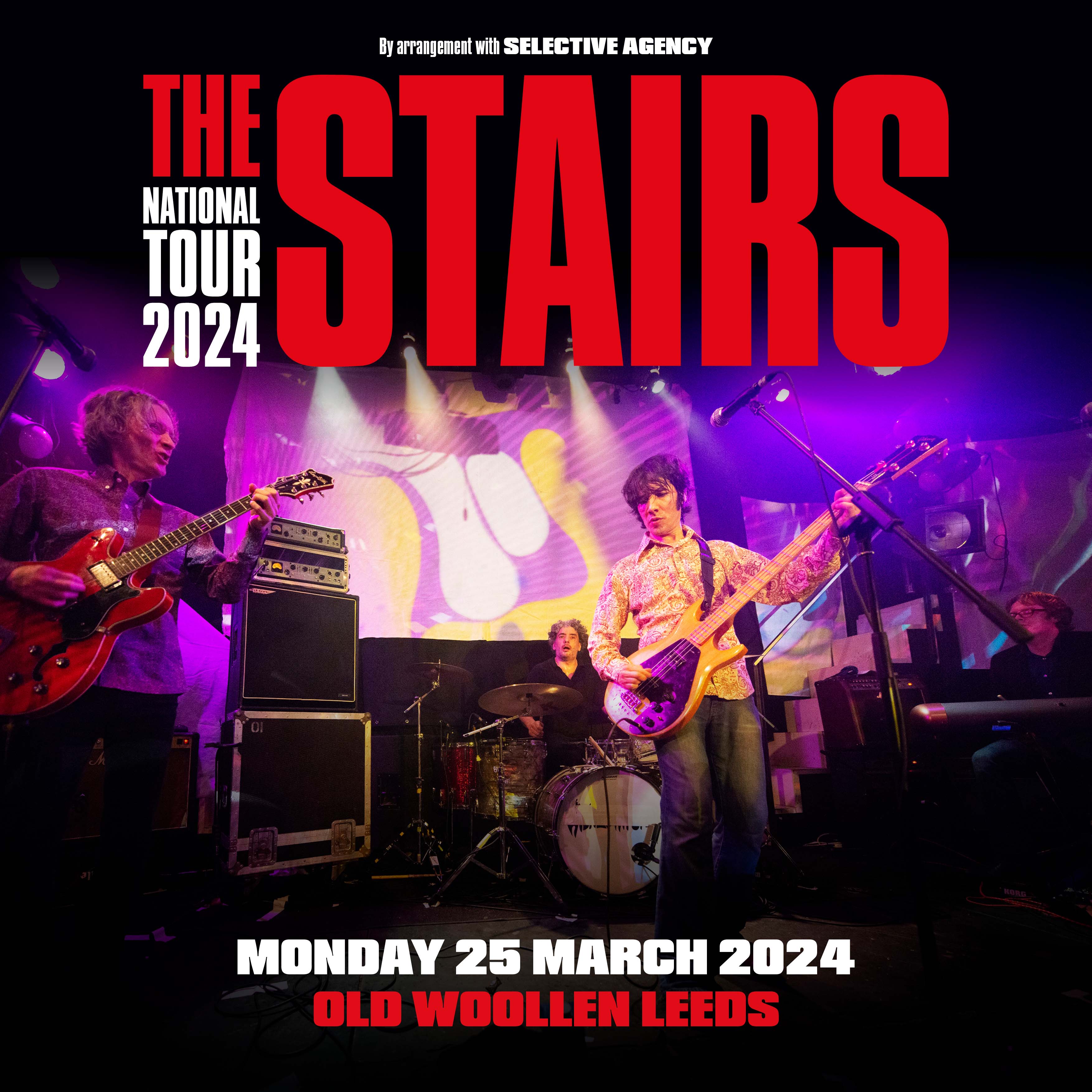 The Stairs @ The Old Woollen, Sunny Bank Mills - Mar 25, 2024, 7:00PM