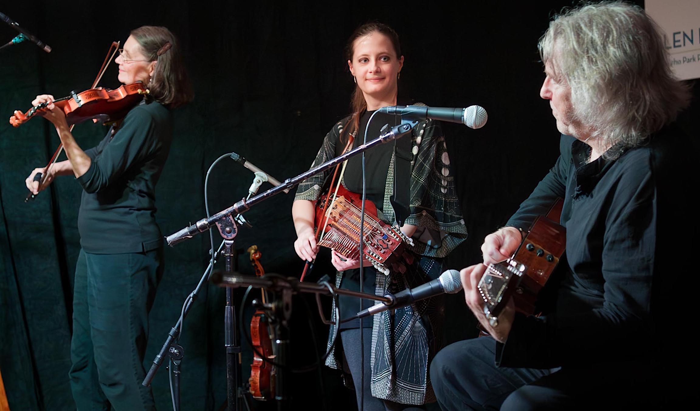 Monday: Celtic Holidays w Robin Bullock, Ken Kolodner & Elke Baker