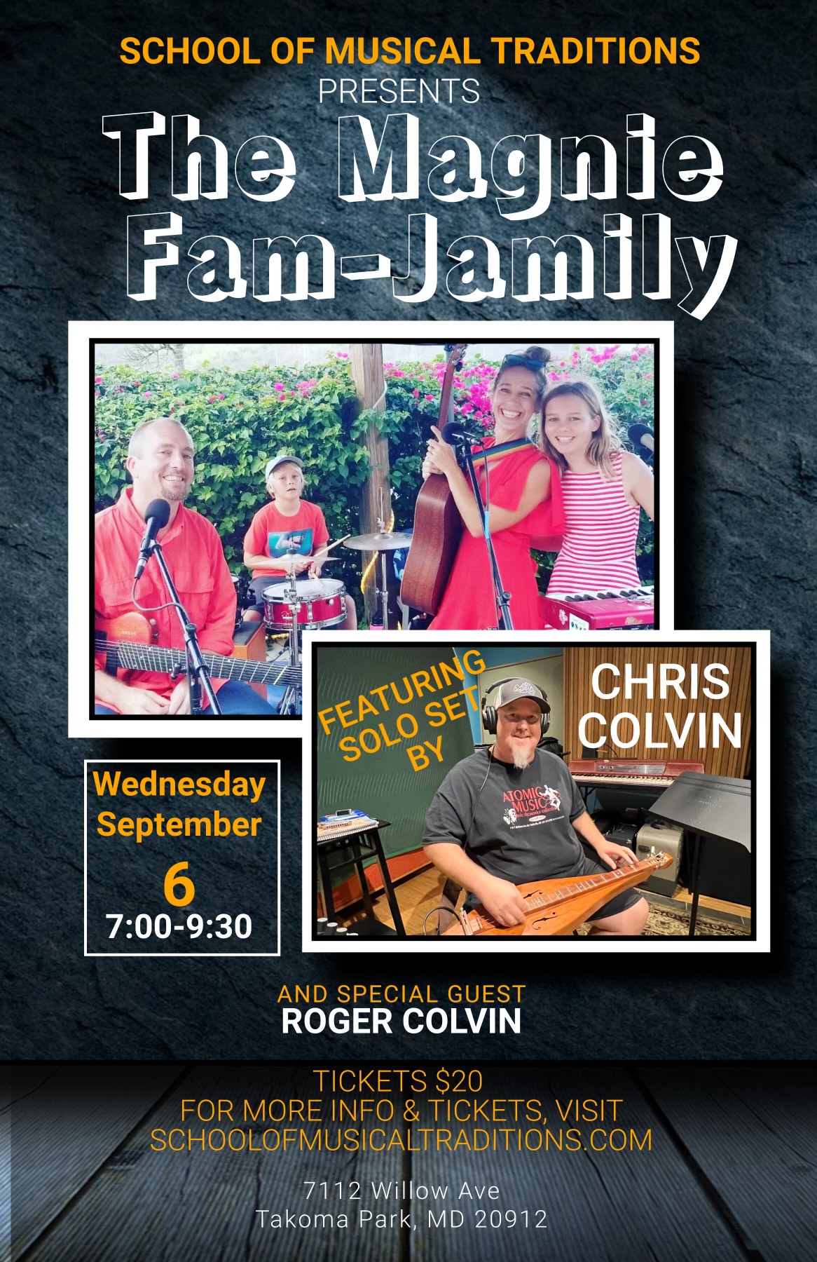 TONIGHT w dulcimer artist Jonah Giuliano in Takoma Park - just added ...