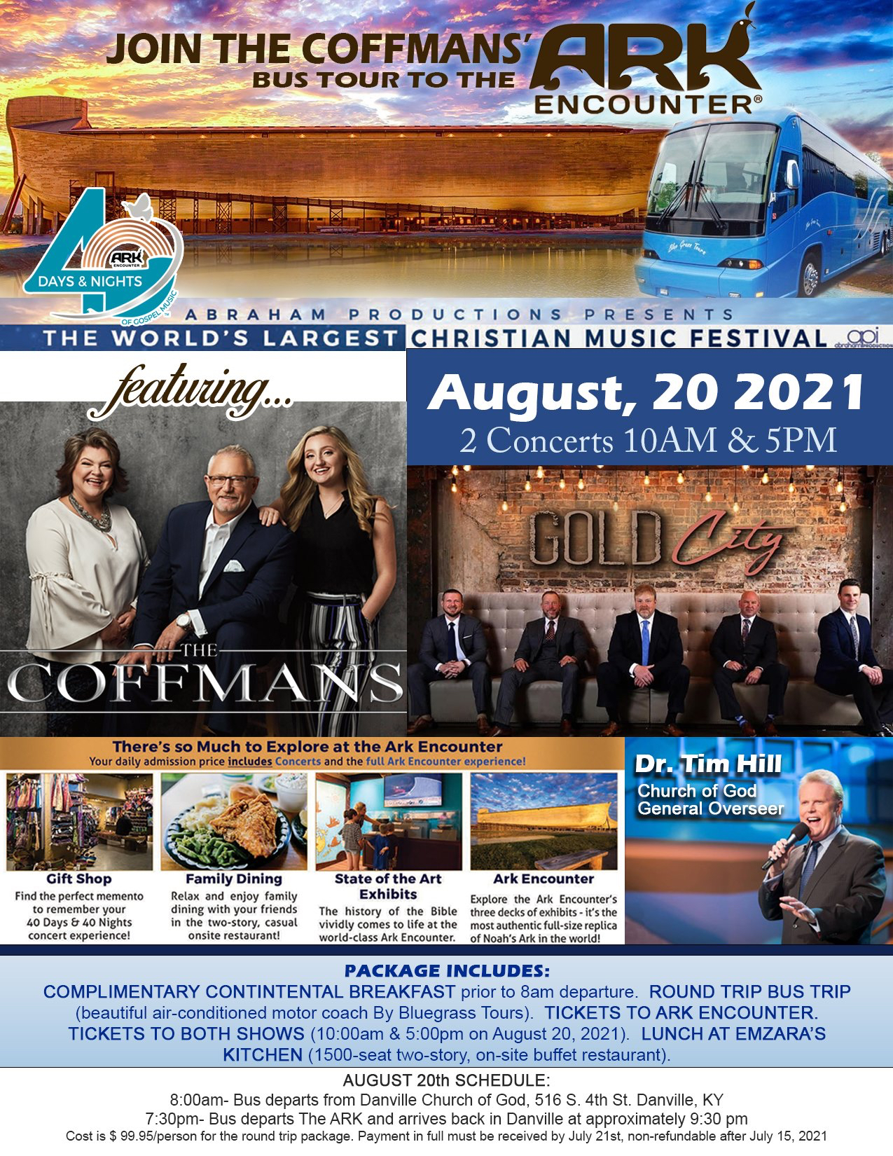 Ark Bus Tour - The Coffmans