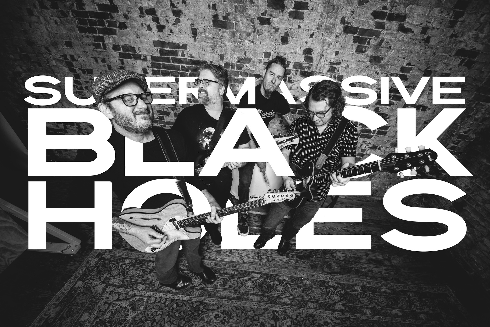 Supermassive Black Holes - EPK One-sheet & Stage Plots