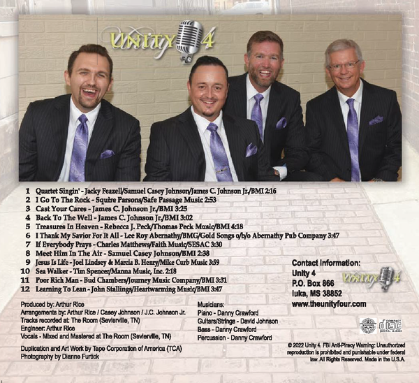 Unity 4 Quartet - Music