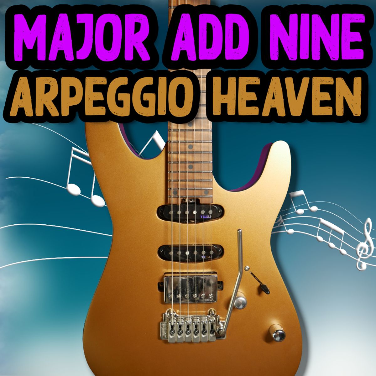 Master Major Add Nine Arpeggios on Guitar | 3-Octave Techniques & Diagrams