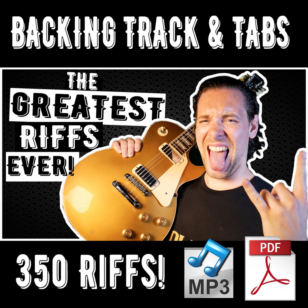 100 Greatest Guitar Riffs Medley
