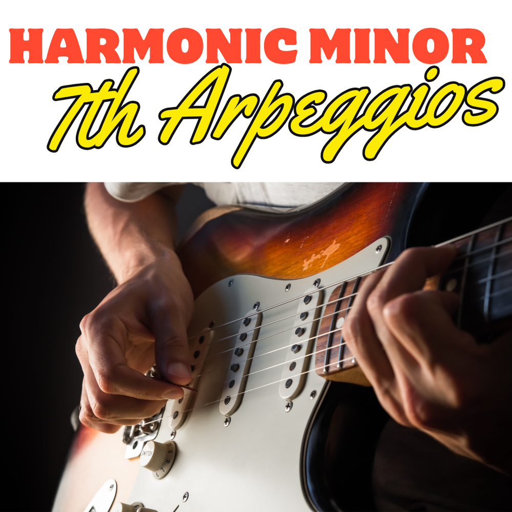 Learn Harmonic Minor 7th Arpeggios with Sweep Picking – Guitar Mastery