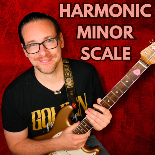 Harmonic Minor Scale: Guitar Shapes and Theory