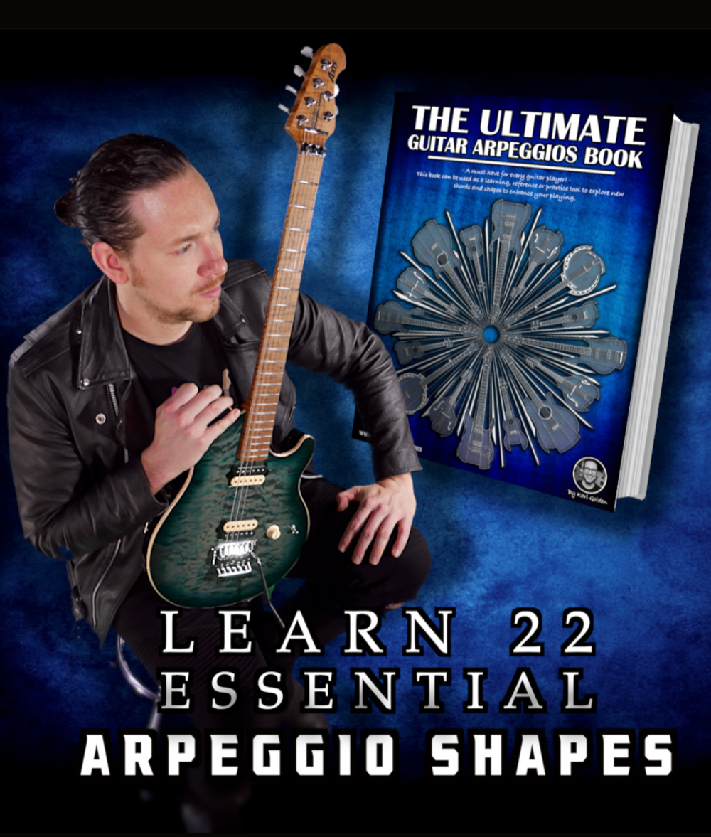 Master Minor Seven Arpeggios: Guitar Inversions Guide & Diagrams