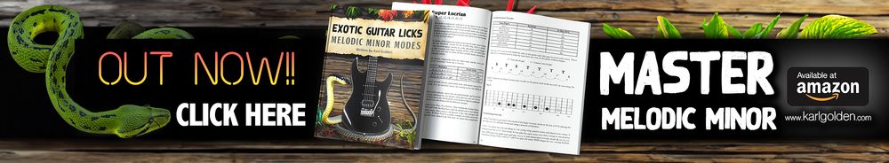 Exotic Guitar Scales