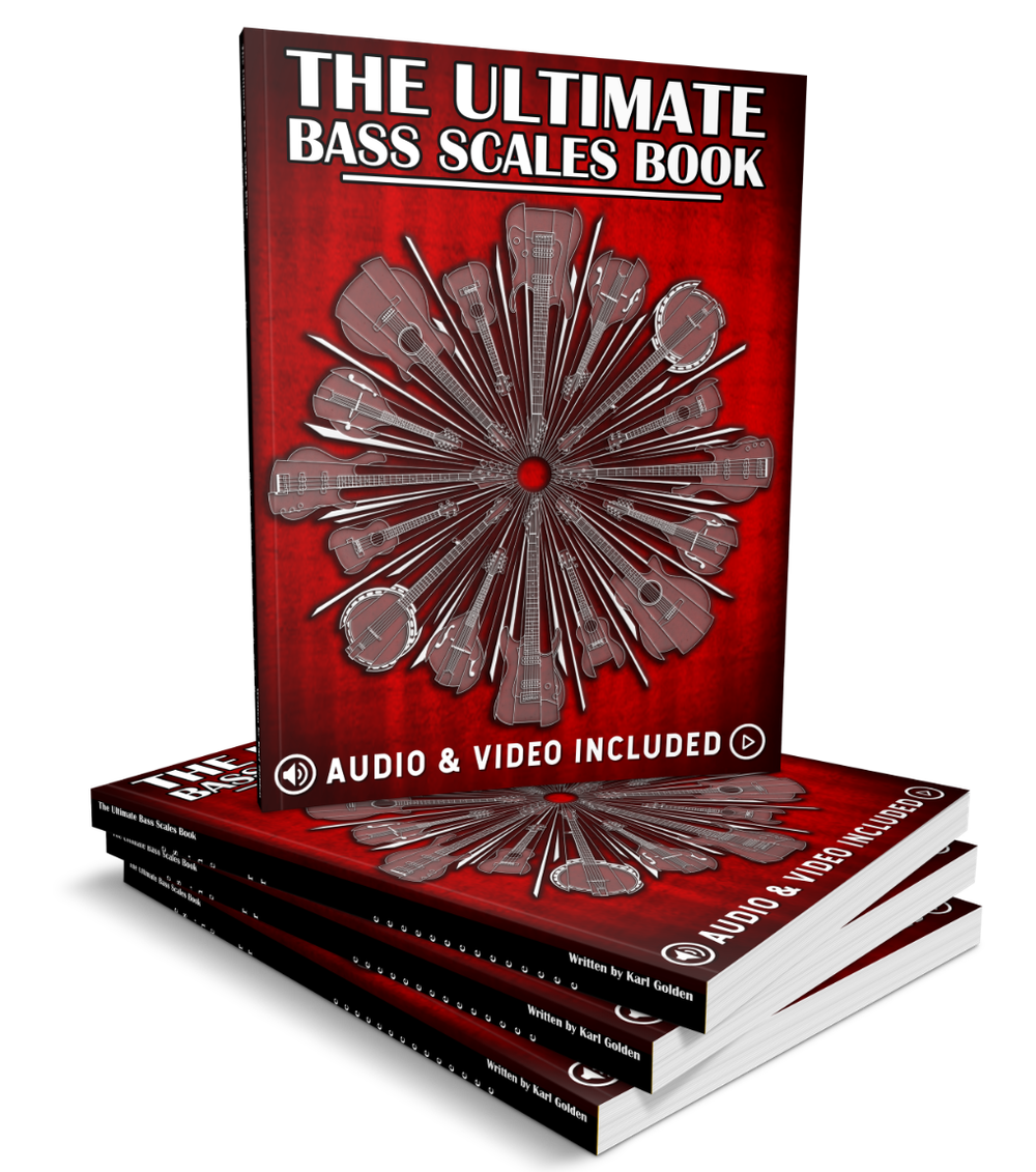 The Ultimate Bass Books | Scales, Chords, Arpeggios & Theory