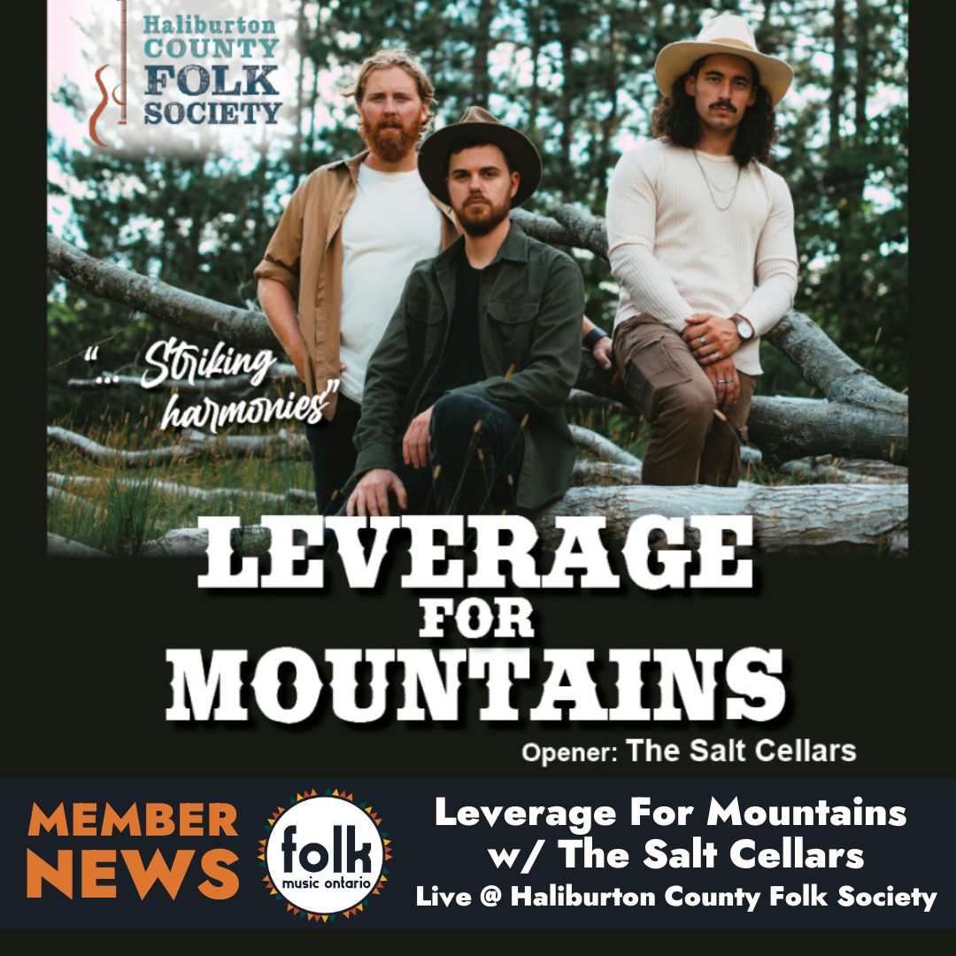 Leverage For Mountains & The Salt Cellars: Live @ Haliburton County ...