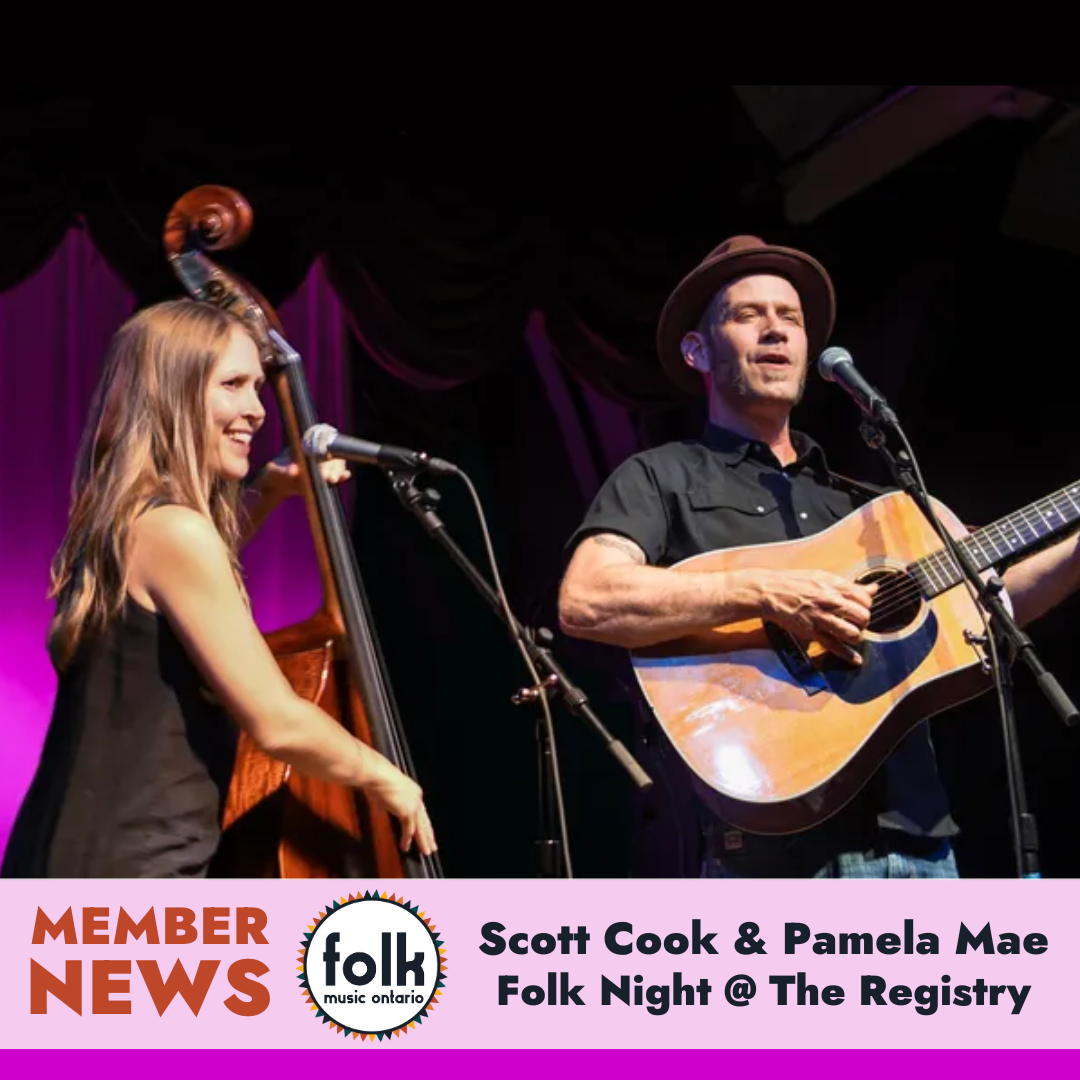 Scott Cook & Pamela Mae: Folk Night @ The Registry