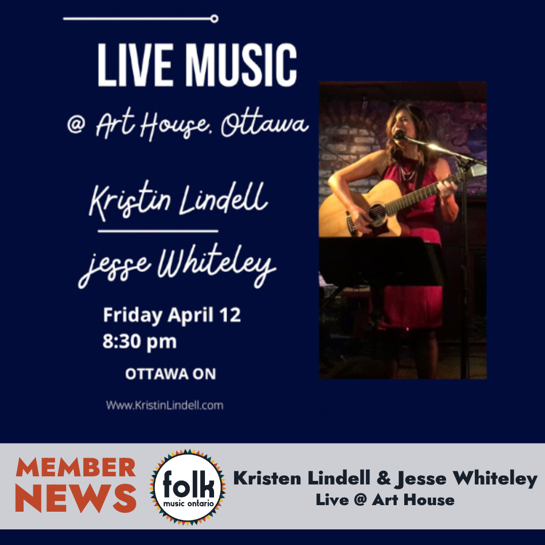 Kristin Lindell & Jesse Whiteley: Live @ Art House