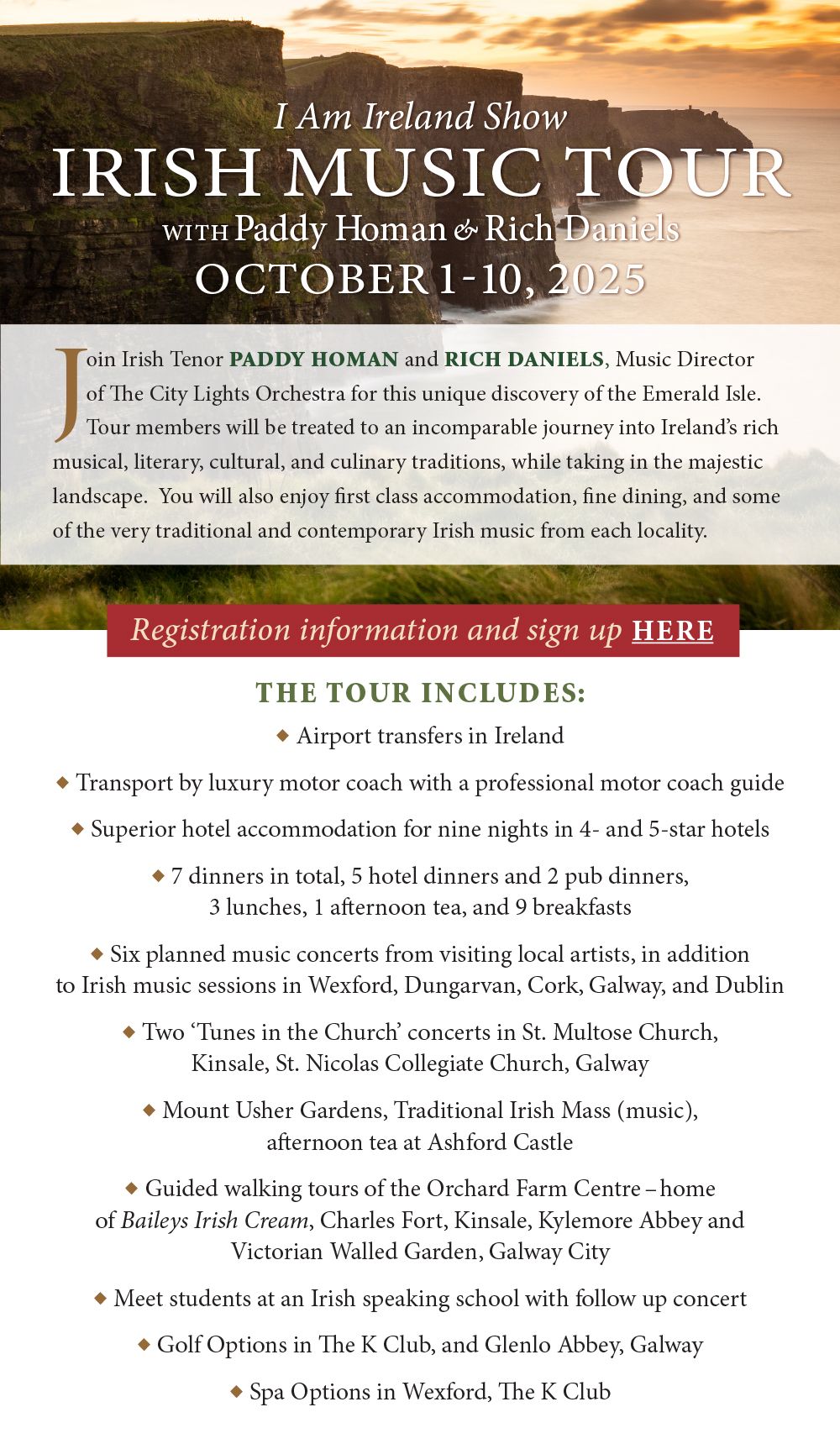 Paddy Homan - Ireland Music Tours