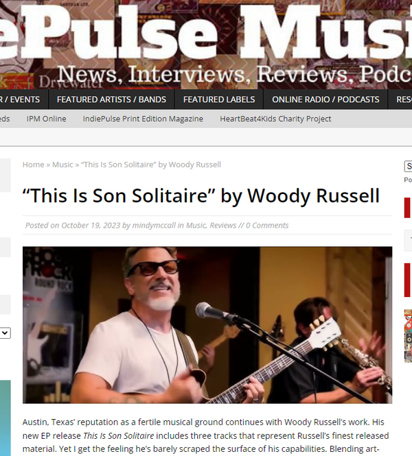 Woody Russell | HOME | "...an inextricably tangled myriad of ...