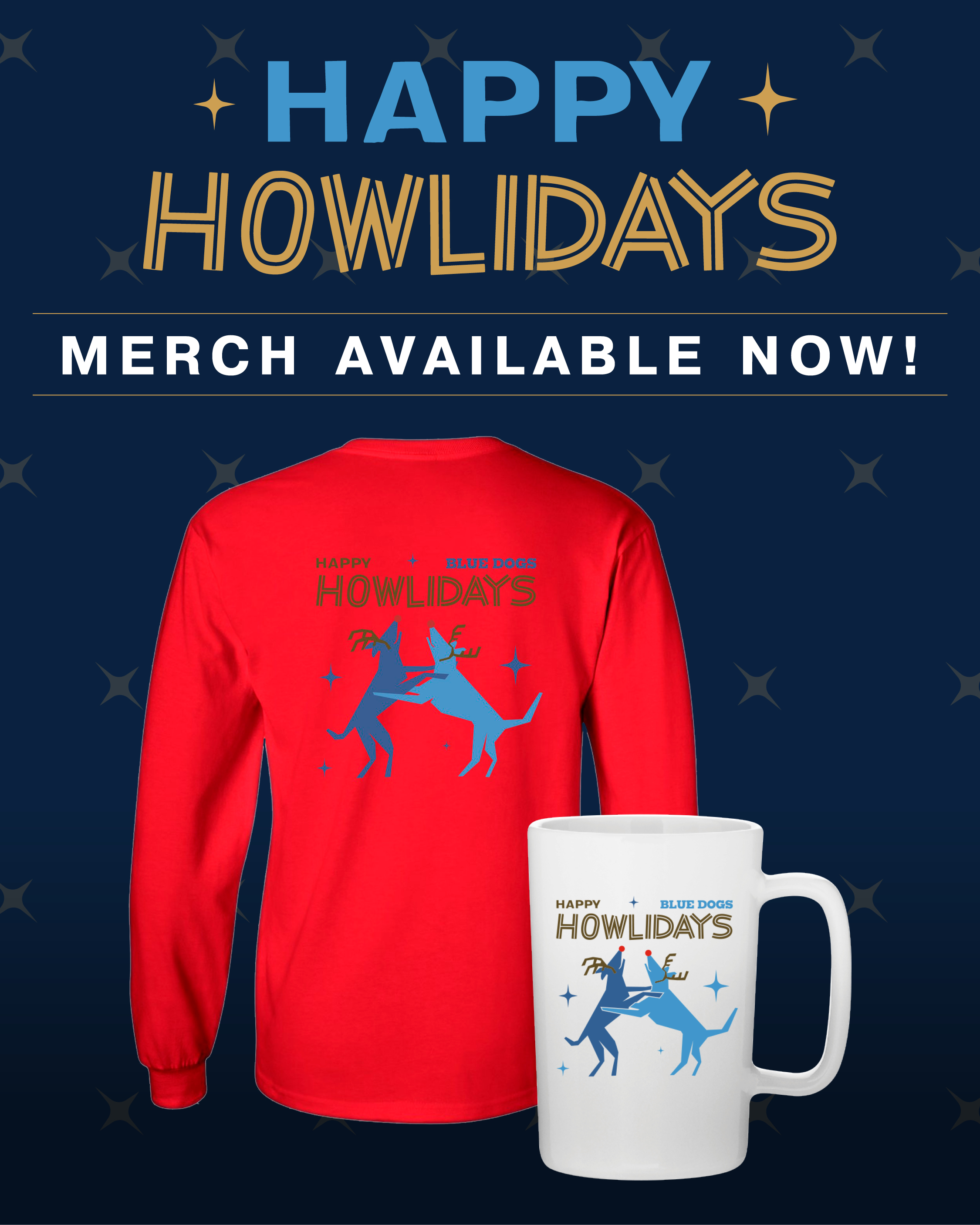 Happy Howlidays Merch is Here!
