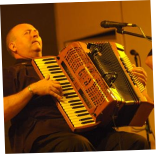 What type of accordion(s) does Jimmy Keane play?