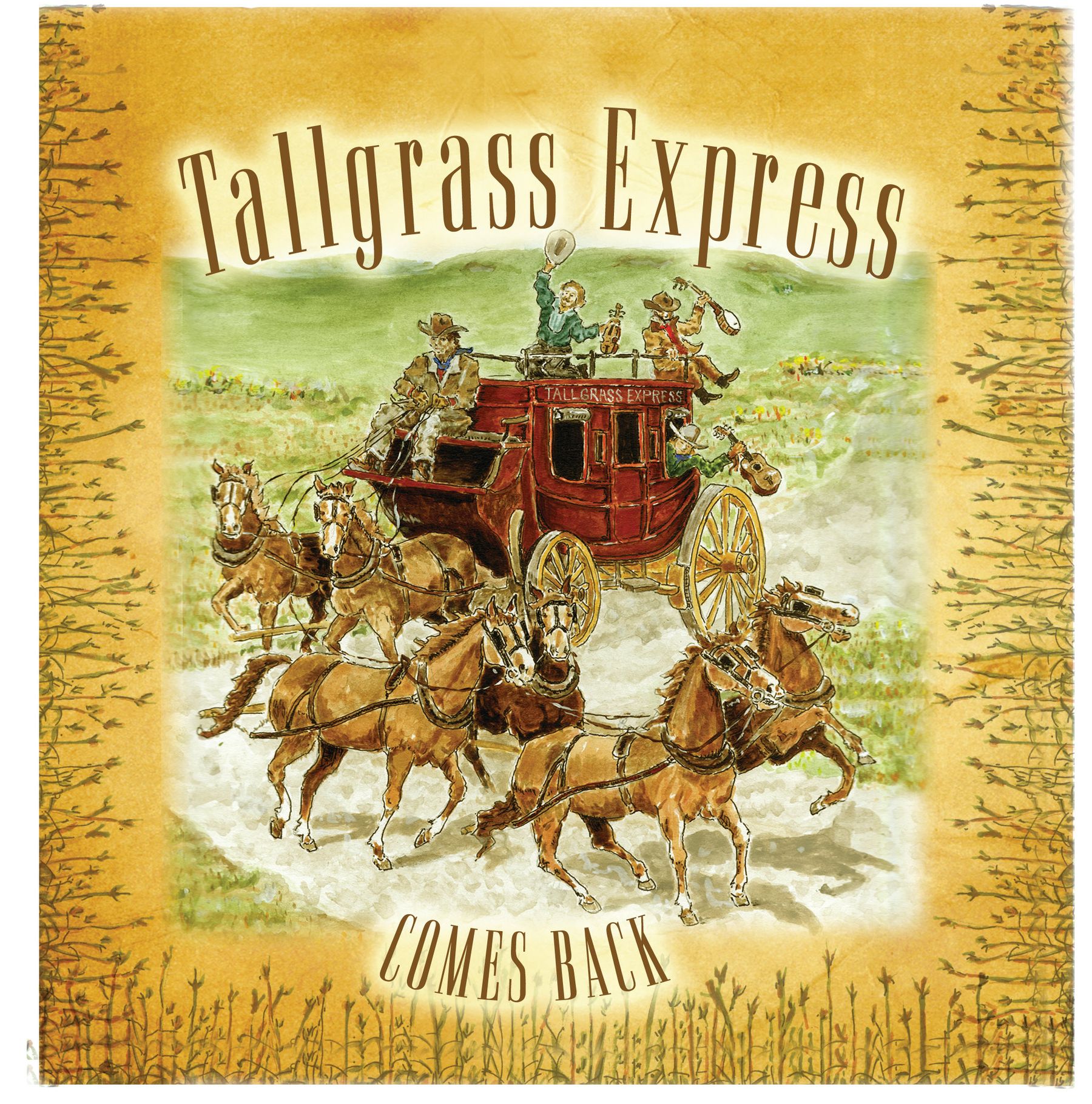Tallgrass Express - Comes Back CD-Song Pages