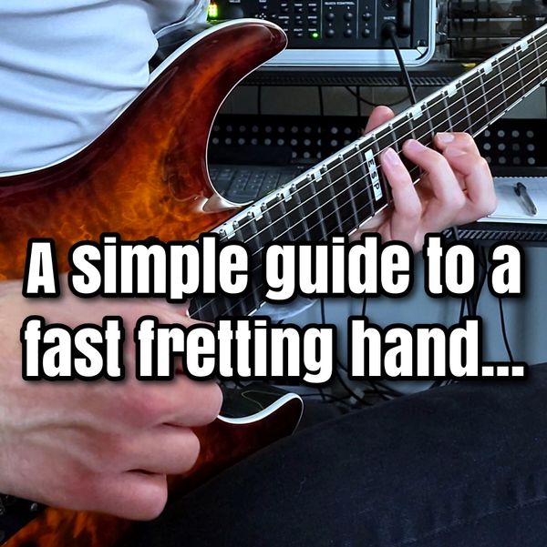 A Simple Guide To A Faster Fretting Hand - Amar Alhoch