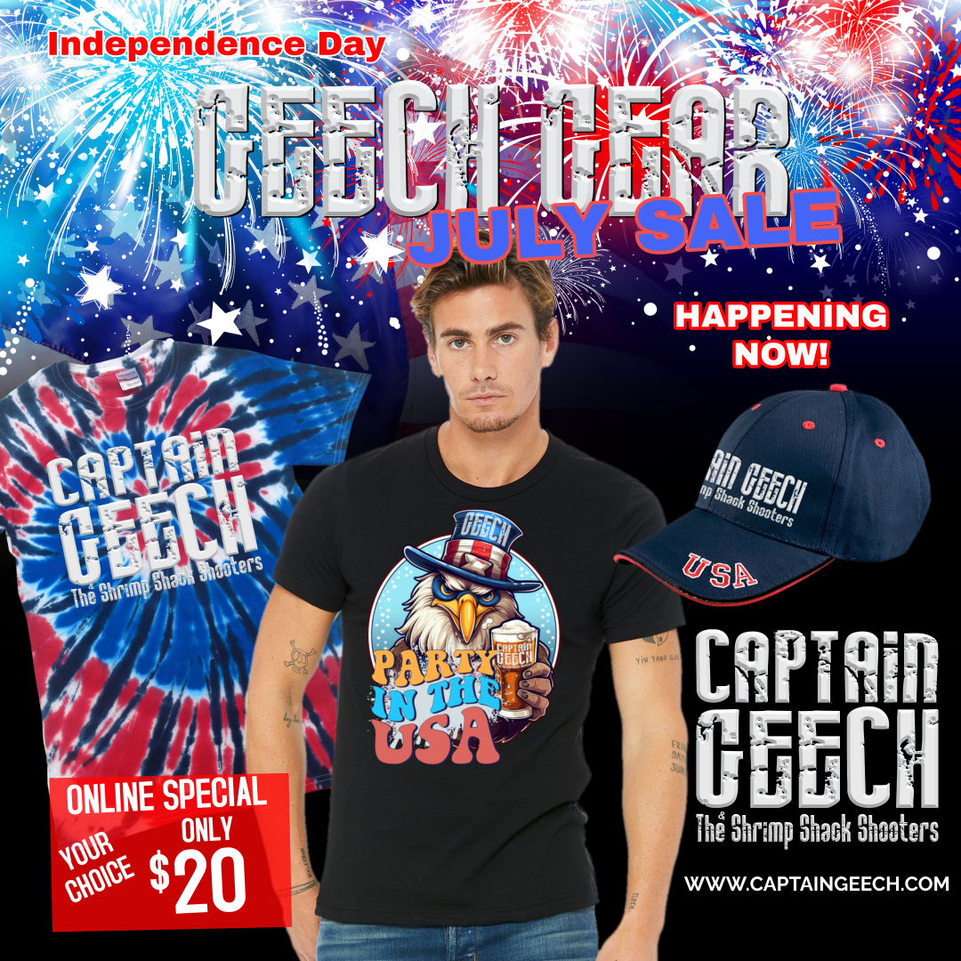 SALE - "4th of July" Geech Gear - Captain Geech